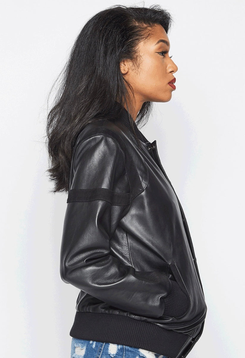 Grèvyi signature Bomber - wealth Black – alwaysgrevyi